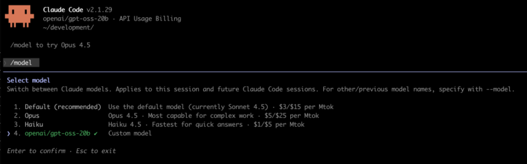 Claude Code: connect to a local model when your quota runs out - Tim ...